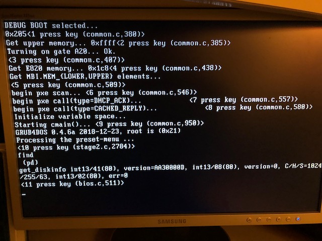 grub4dos-0.4.6a: Processing the preset-menu ... hanging · Issue #189 · chenall/grub4dos · GitHub