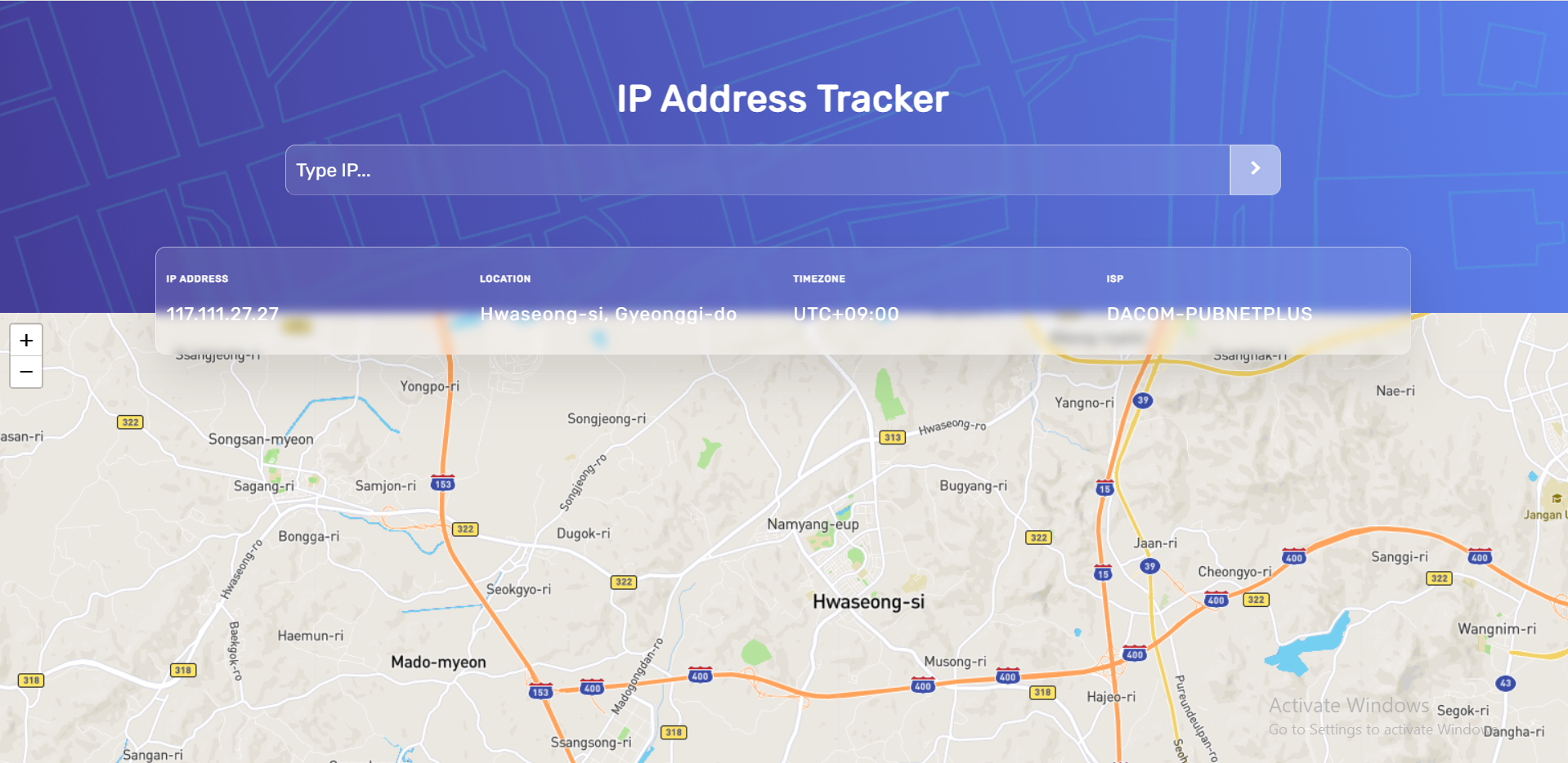 GitHub - Aldothedev/IP-Tracker