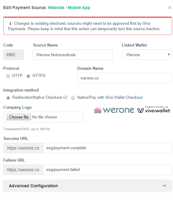 Woocommerce not picking up the completed payment · Issue #1191 · VivaPayments/API · GitHub