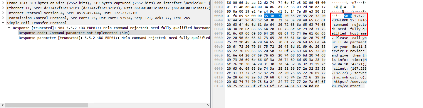 Send-MailMessage sends computer NetBIOS name instead of FQDN in EHLO with no option to change it ...