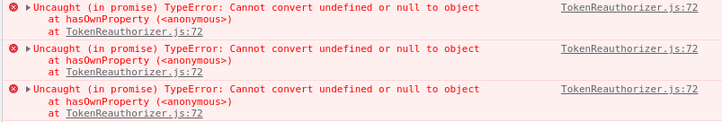 null pointer error in TokenReauthorizer.js · Issue #984 ...
