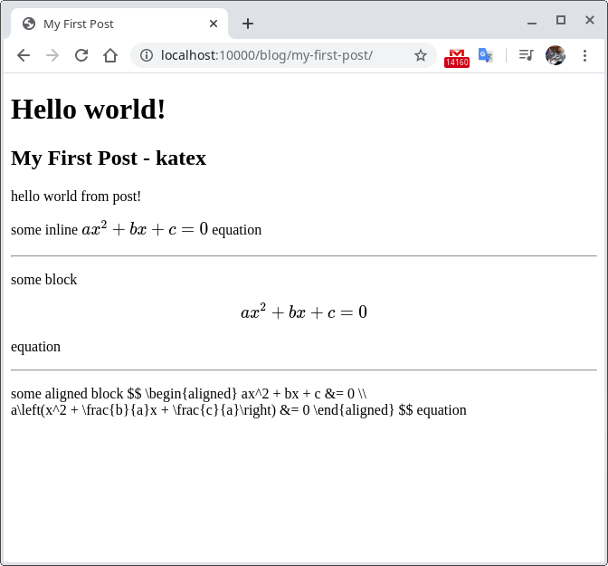 Math rendering with Mathjax is fine, but KaTeX is not · Issue #7249 ...