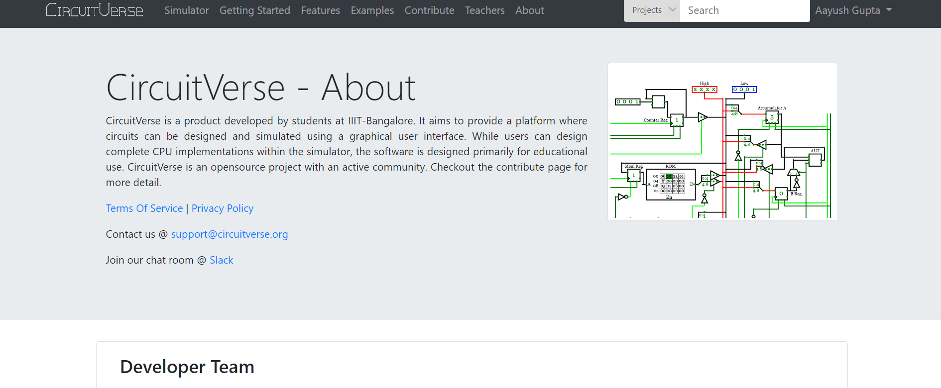 Contact Email link doesn't work · Issue #531 · CircuitVerse/CircuitVerse · GitHub