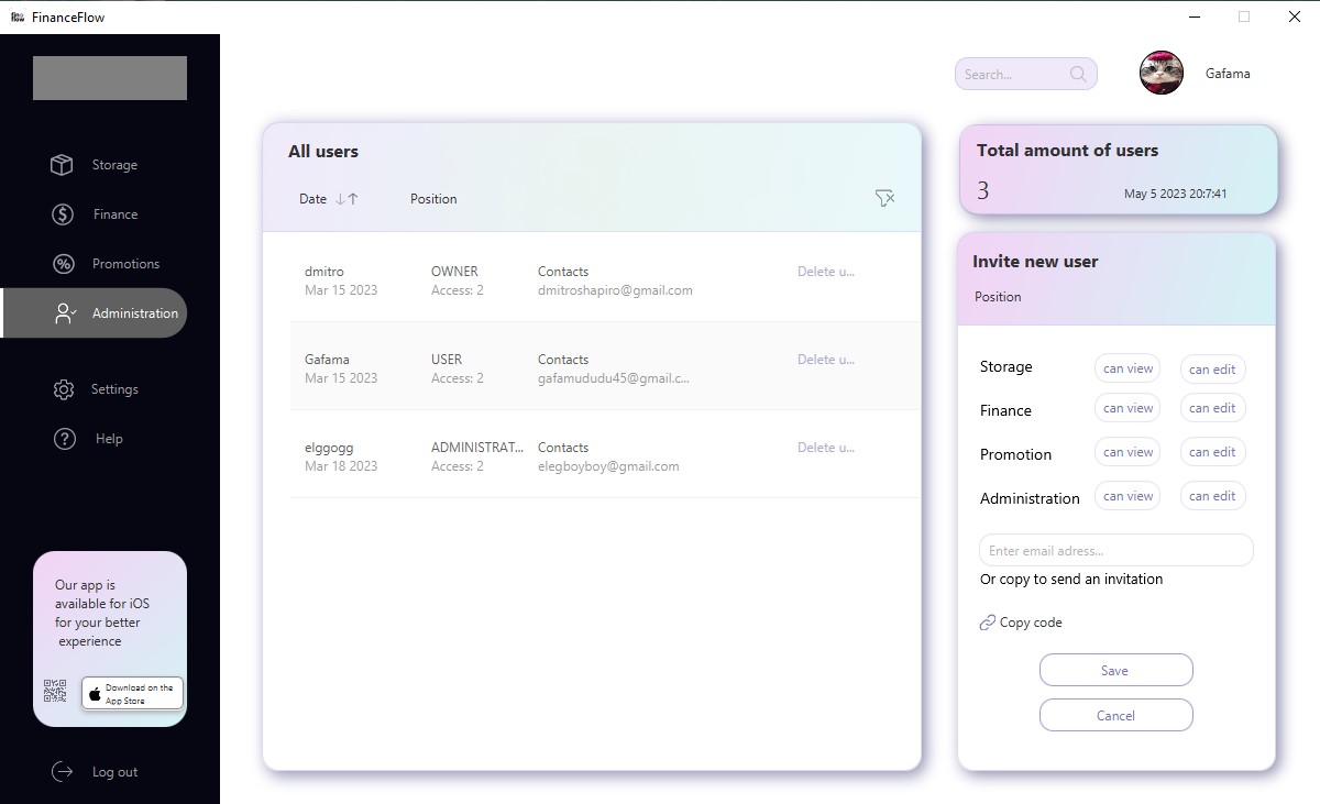 Github Catvshyx Client Finflow Client App