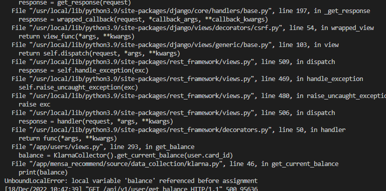 Klarna API Endpoint unbound variable error · Issue #149 · MensaToday/mensa-today · GitHub