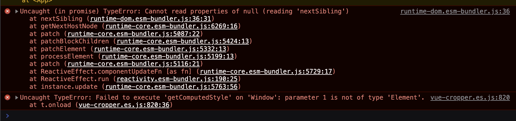 vue3无法使用vue-cropper,一直报错 · Issue #706 · xyxiao001/vue-cropper · GitHub vue3无法使用vue-cropper,一直报错 · Issue #706 · xyxiao001/vue-cropper · GitHub