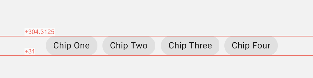 `mdc-chip` should be 32px tall, but is actually 31px tall · Issue #2778 ...