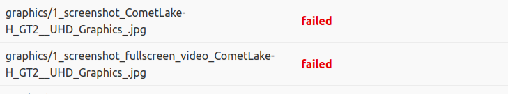 "No supported resolutions found!" error when running graphics/*_screenshot_* jobs · Issue #339 ...