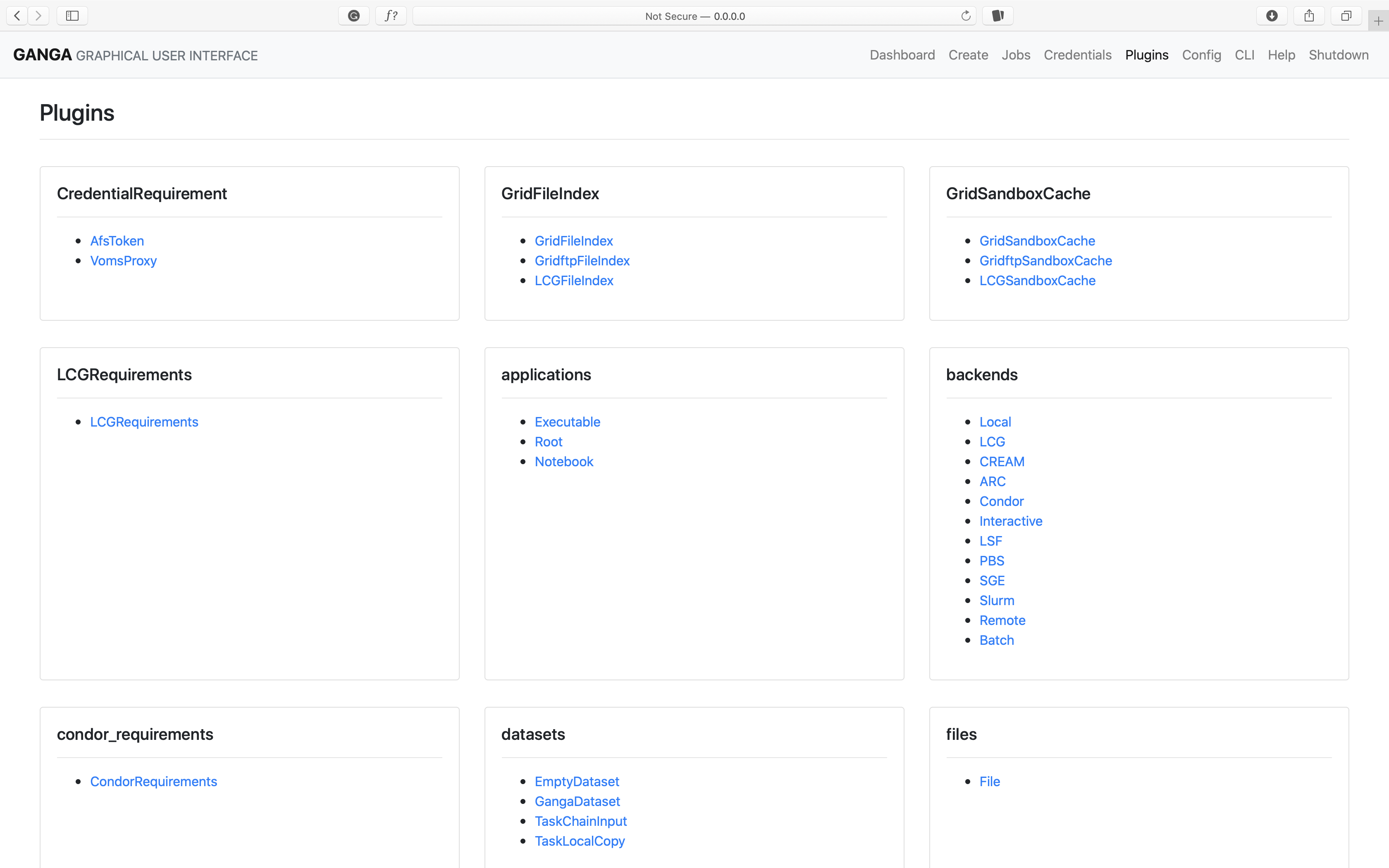 Project GangaGUI (Start Point) · Issue #1663 · ganga-devs/ganga · GitHub
