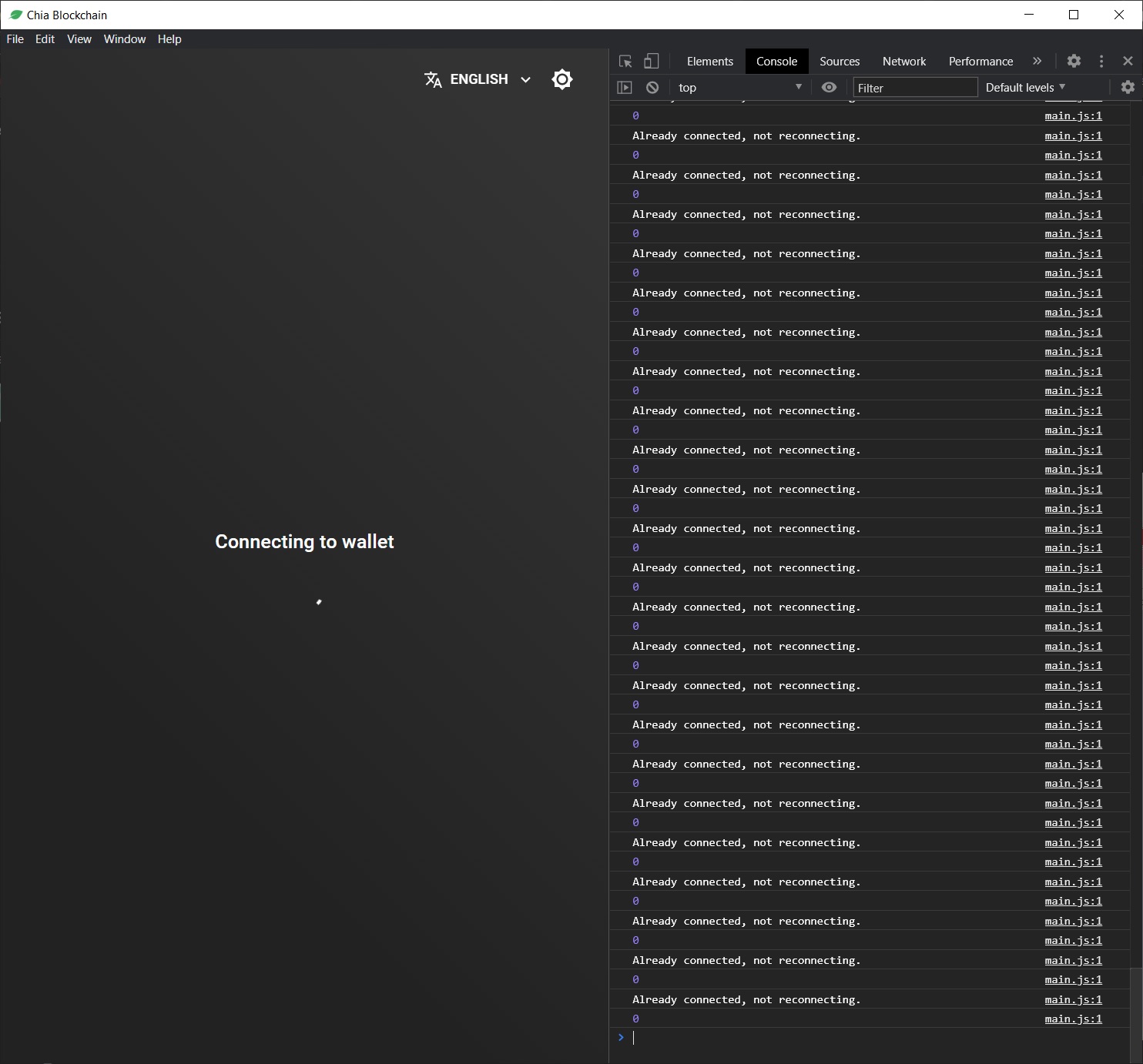 [BUG] Connecting to wallet loop · Issue #3739 · Chia-Network/chia-blockchain · GitHub