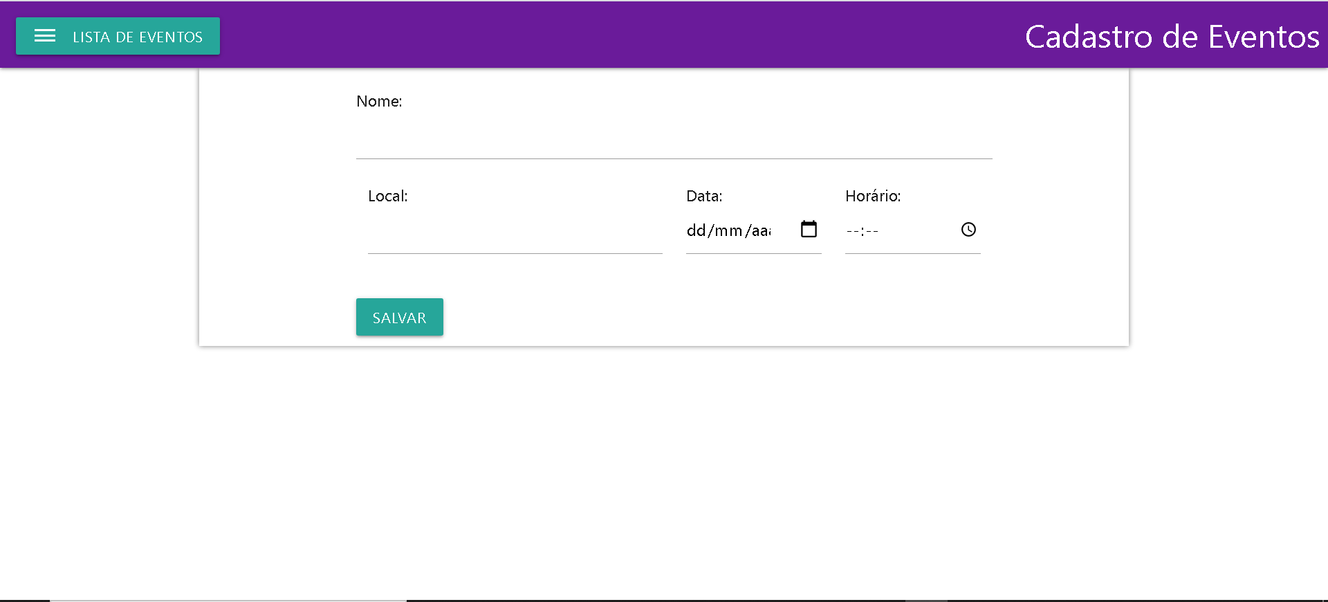GitHub - tiagoribeiro2000/eventoapp: Sistema de eventos feito com ...