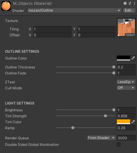 GitHub - mozankatip/ToonOutlineURP: It is a Unity URP shader that provides an outline effect ...