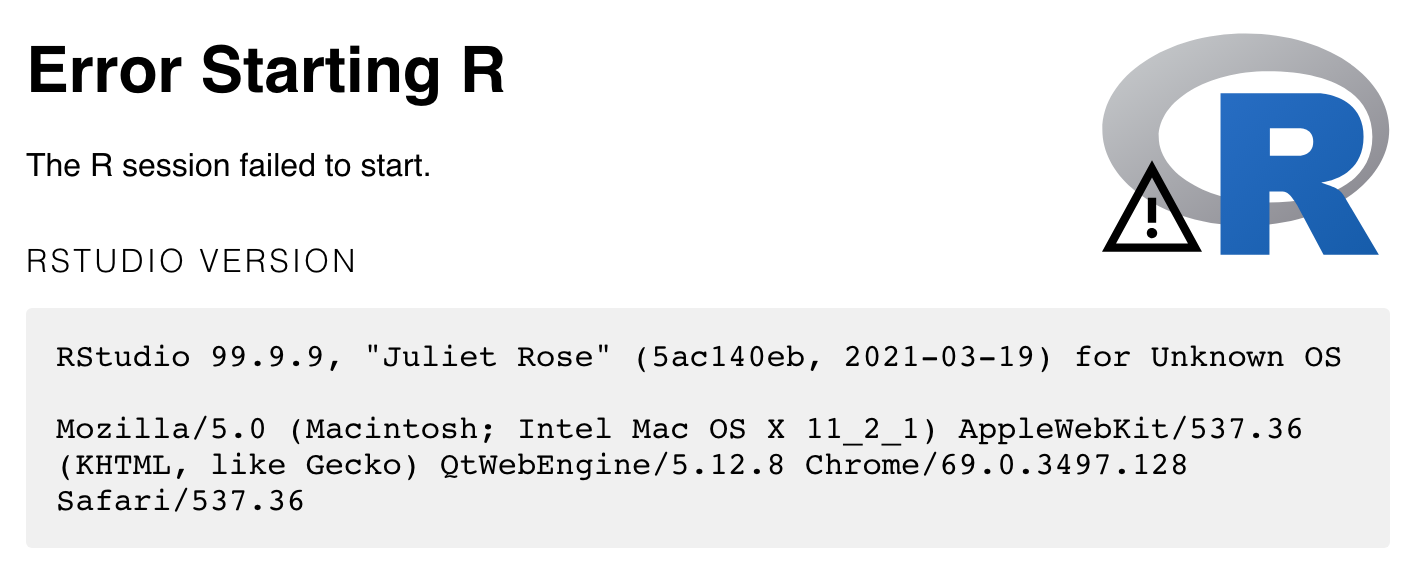 Improve RStudio startup diagnostics by jmcphers · Pull Request #9129 ...