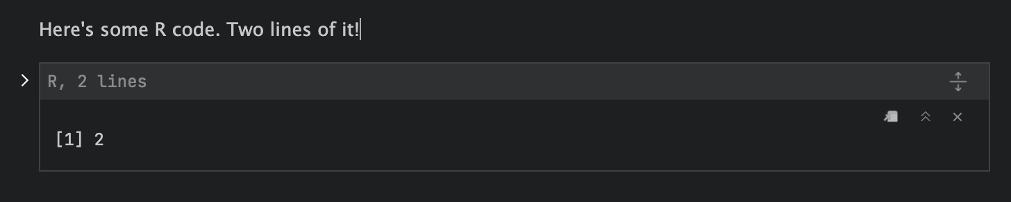 Minimise code chunks in visual editor · Issue #8613 · rstudio/rstudio · GitHub