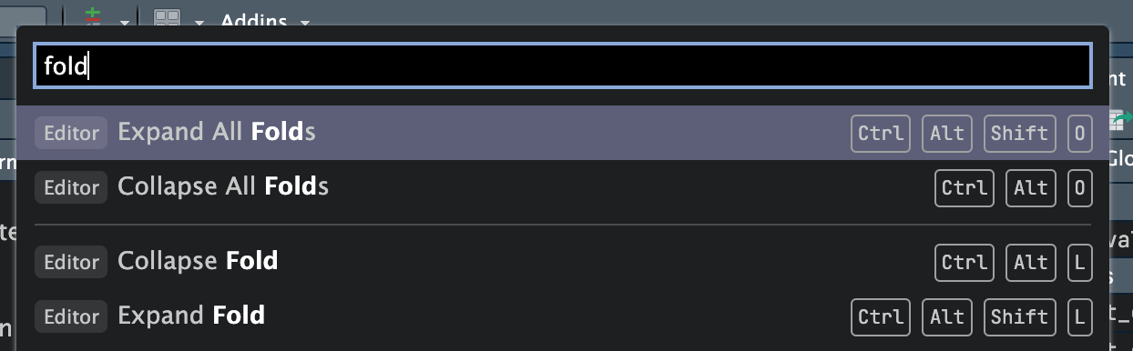 Minimise code chunks in visual editor · Issue #8613 · rstudio/rstudio · GitHub