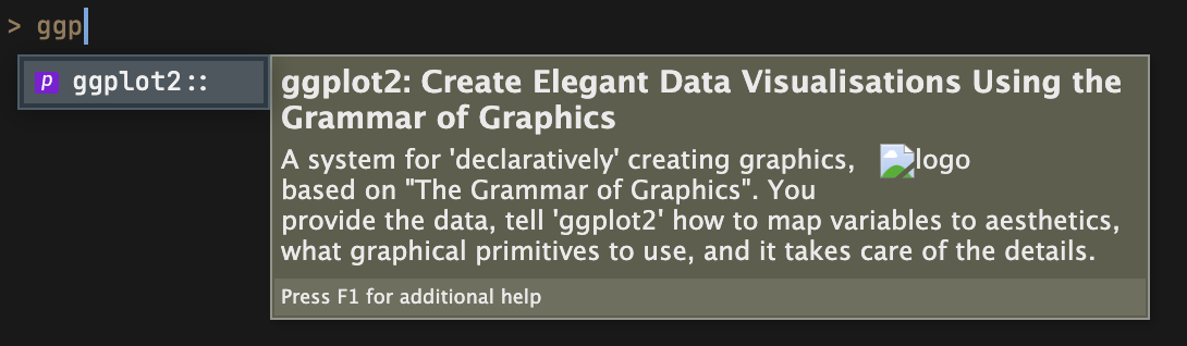 R completion results too verbose · Issue #380 · posit-dev/positron · GitHub