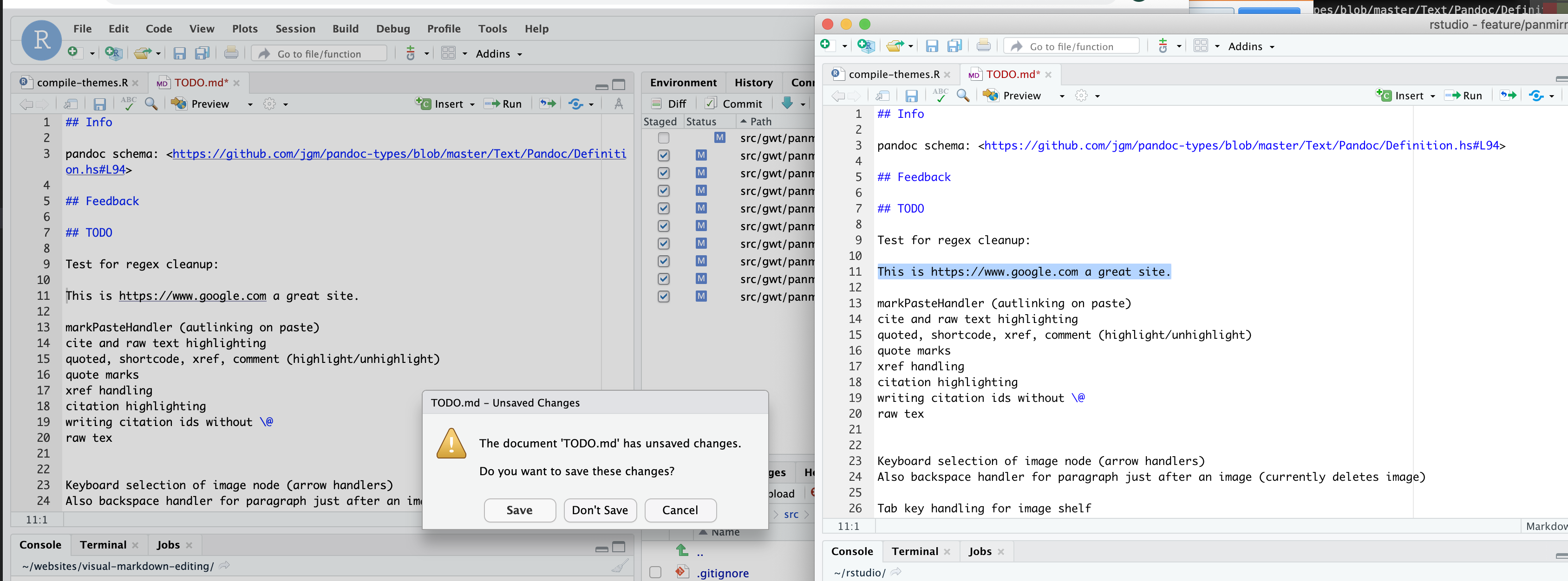 Desktop and server share a source database · Issue #6742 · rstudio ...