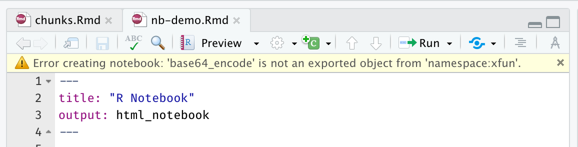 Notebooks do not preview with older xfun package · Issue #8063 · rstudio/rstudio · GitHub