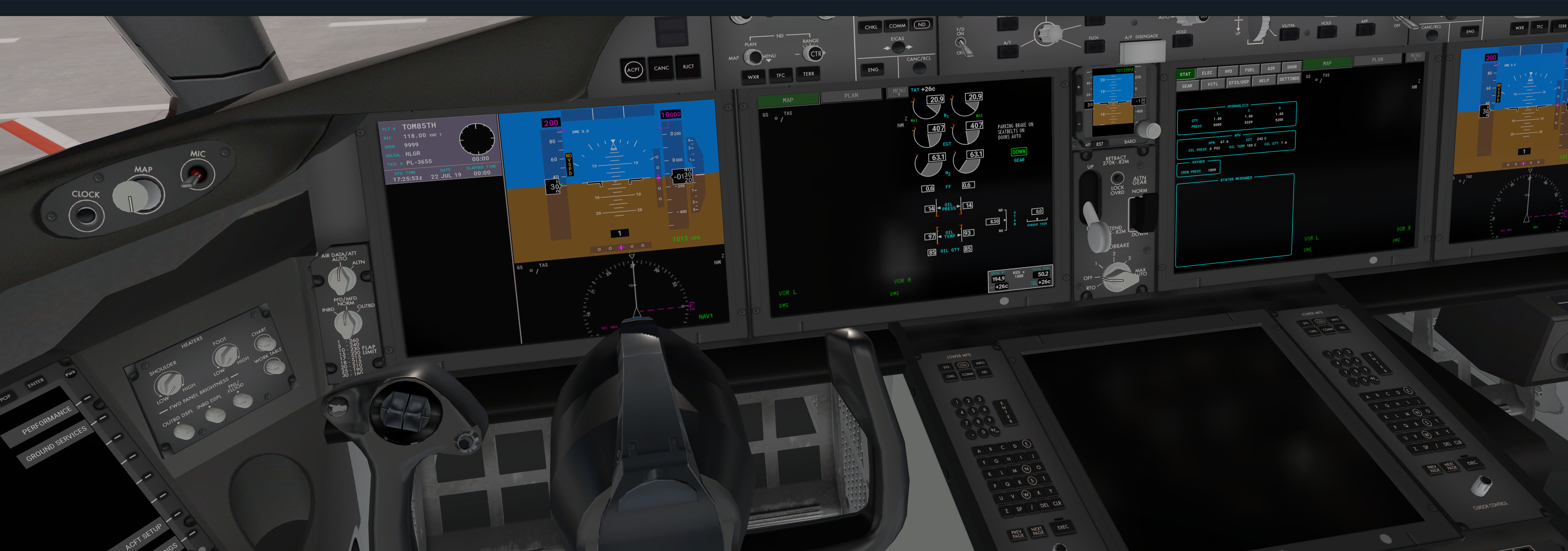 NAV Display & MCDU/FMS Blank Screen after IRS Alignment · Issue #85 ...