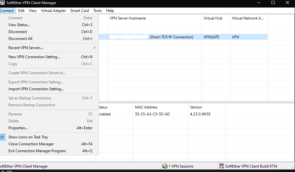 cant set any Startup Connections · Issue #1363 · SoftEtherVPN/SoftEtherVPN · GitHub