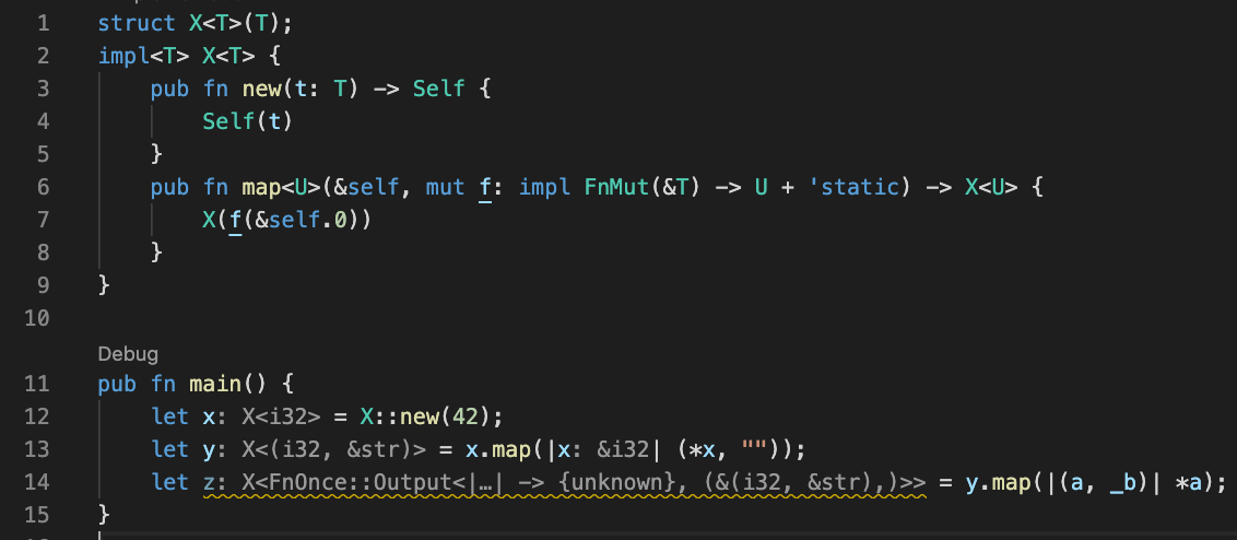 Pattern match with match ergonomics in lambda arguments leads to {unknown} type · Issue #4476 ...
