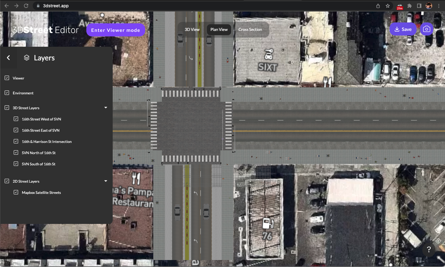 regression - 3dstreet viewer controls not visible · Issue #86 · 3DStreet/3dstreet-editor · GitHub