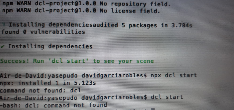 Command not found (dcl init) · Issue #381 · decentraland/cli · GitHub
