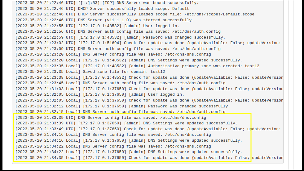 Logging - "Use Local Time" has no effect · Issue #630 · TechnitiumSoftware/DnsServer · GitHub
