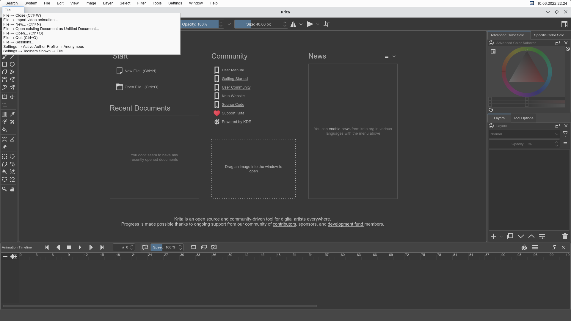 Make menu not steal focus from main application unless Search box is explicitly used · Issue #65 ...