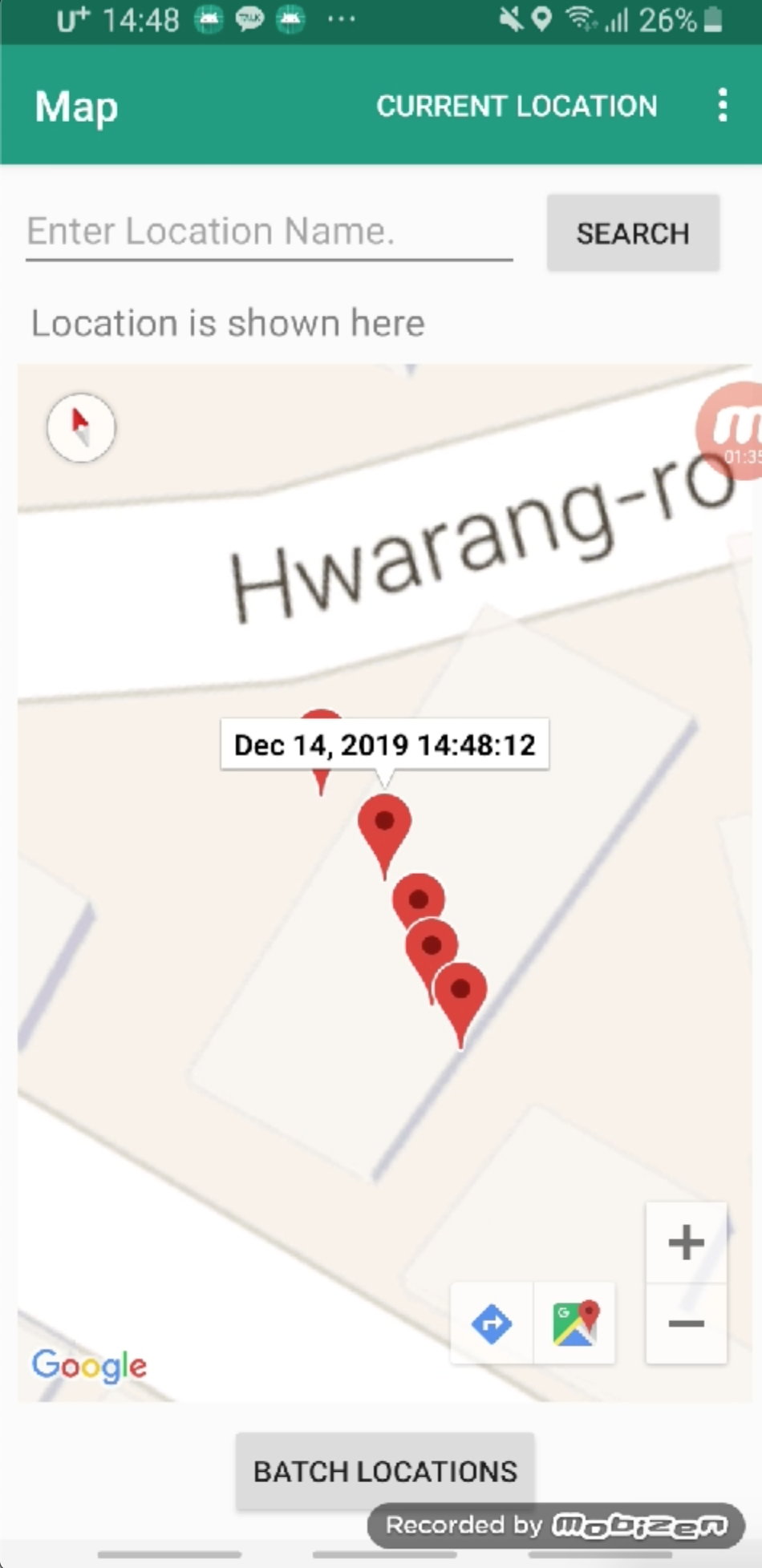 GitHub - slowissloth/MyGoogleMaps: Search & Report your current location