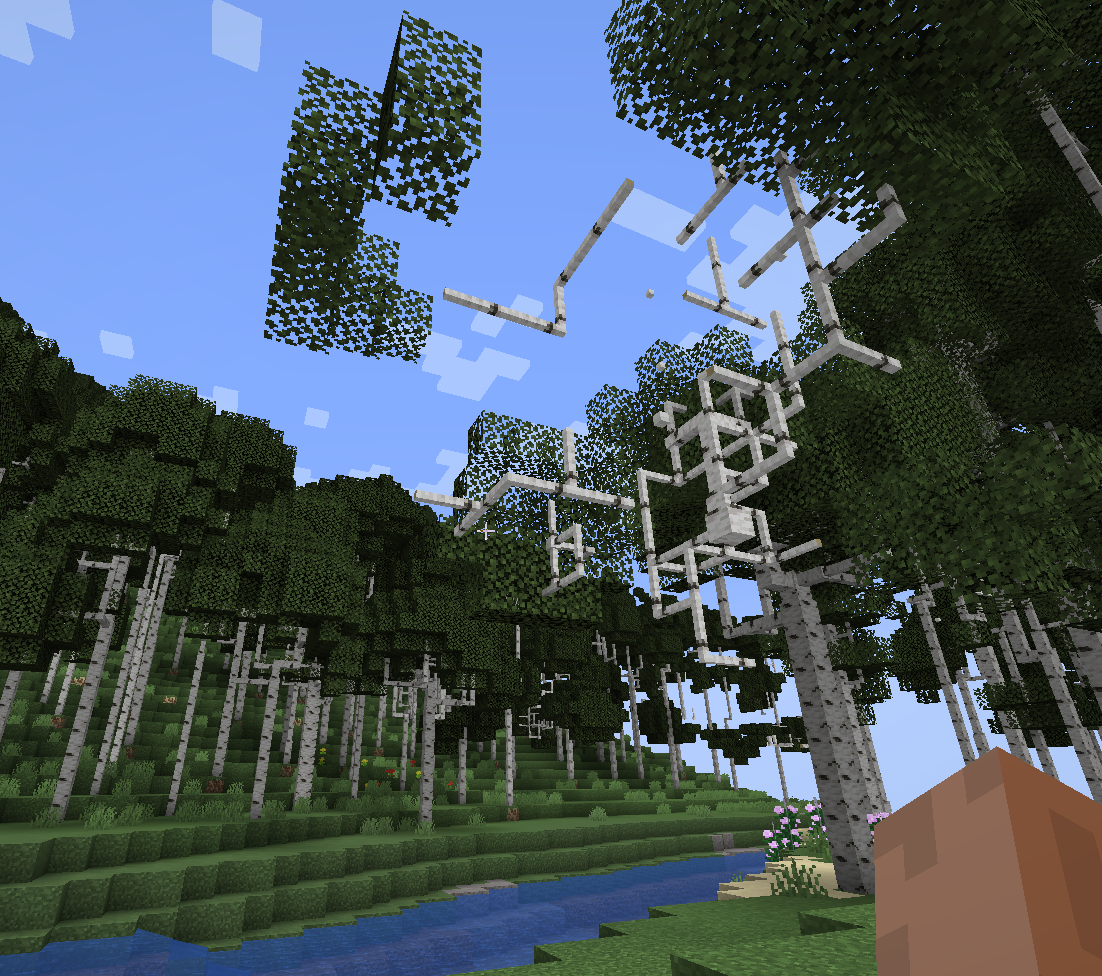 Using DTree + DTree Plus+ DT Biomes o plenty + DT TerraForge - Somehow buging trees · Issue #7 ...