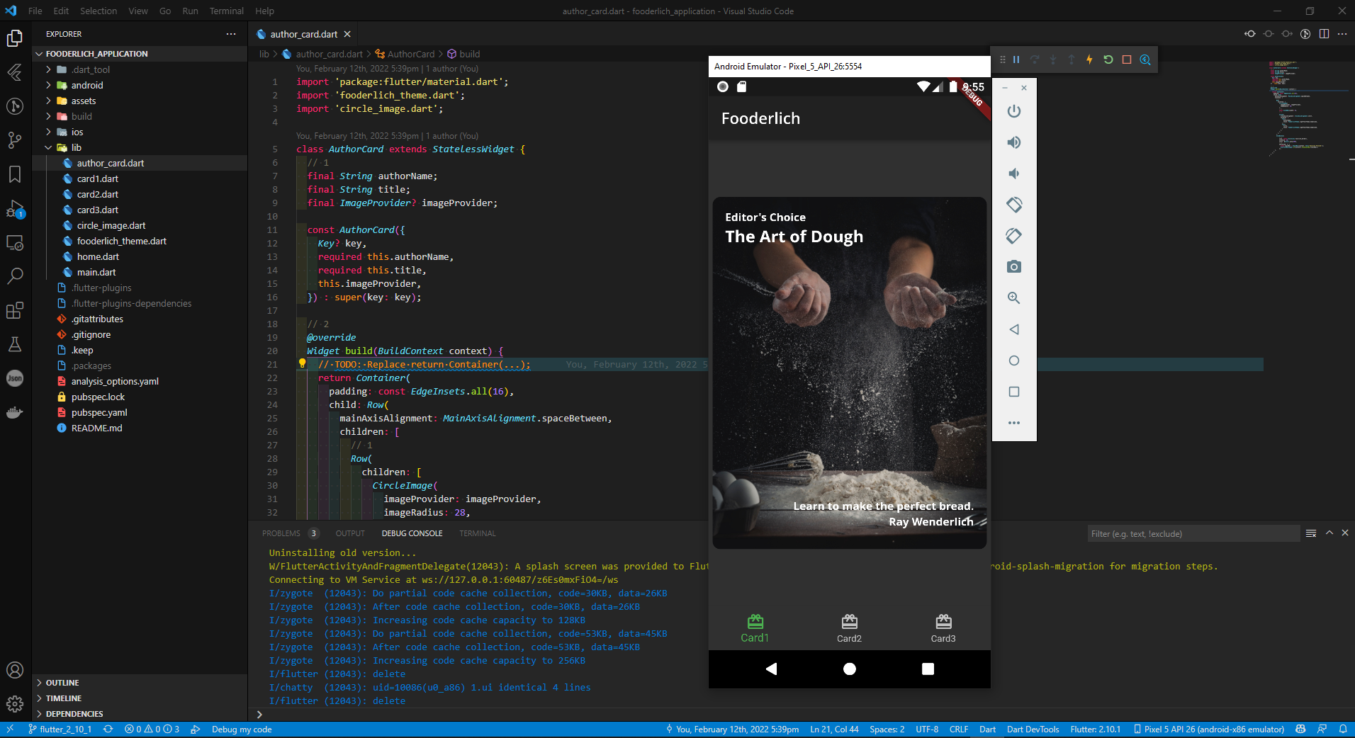 GitHub - itelsoftware/fooderlich_application: Flutter Apprentice Application_2