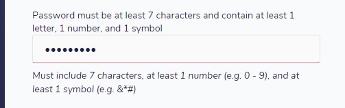 Password hints are inconsistent for setup page · Issue #1000 · fleetdm ...