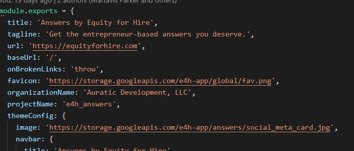 (v2) Metadata isn't included in build · Issue #3330 · facebook/docusaurus · GitHub
