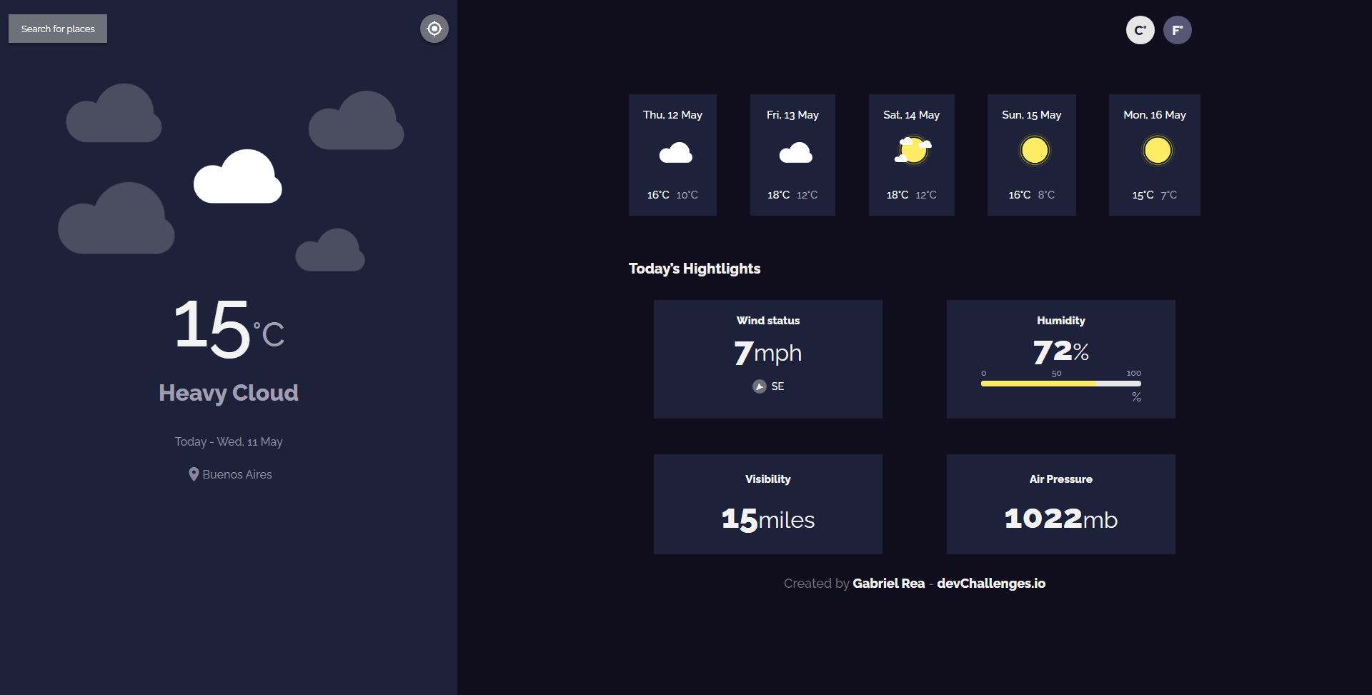 GitHub - GABjTDev/devChallenge-weather-app: Challenge for devChallenge ...