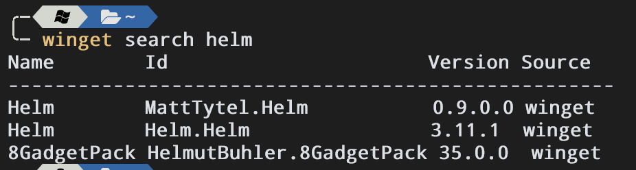 Add Helm to Winget · Issue #8203 · helm/helm · GitHub