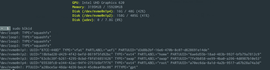 Swap partition seems to be incorrectly reported · Issue #1261 ...