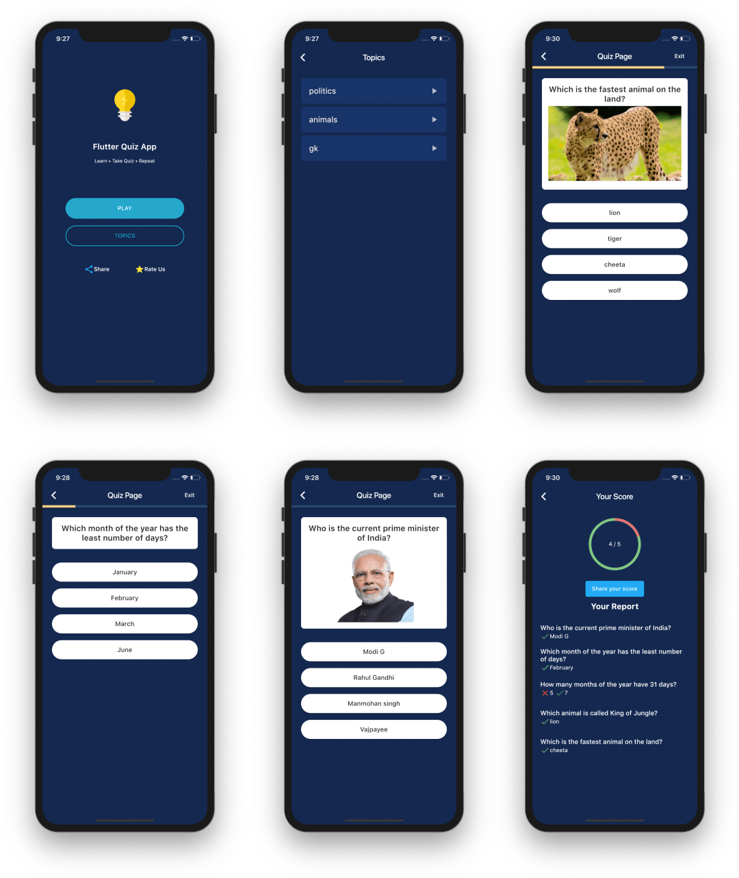 GitHub Akashdu FlutterQuizzApp A Quiz App Built Using Flutter