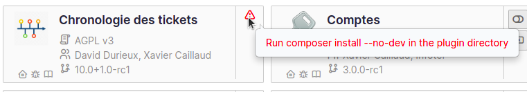 [GLPI 10 RC] missing vendor directory in release archive · Issue #25 · pluginsGLPI ...
