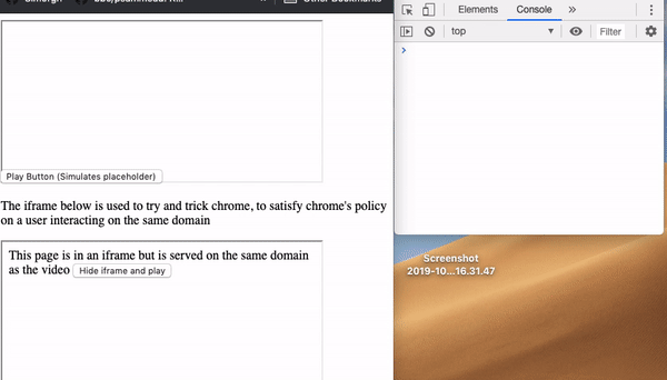 AV: Explore the use of Window.postMessage() to replace autoplay on media-player · Issue #4670 ...