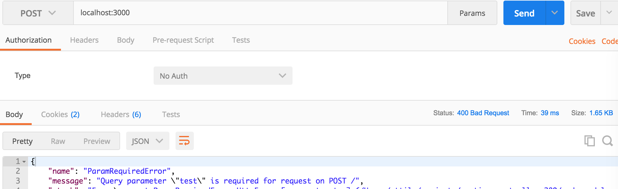 Required Parameter name not stated in error message for @BodyParam and some others · Issue #280 ...