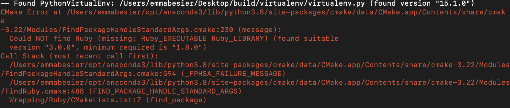 Build Cant Find Ruby · Issue 459 · Superelastixsimpleelastix · Github 