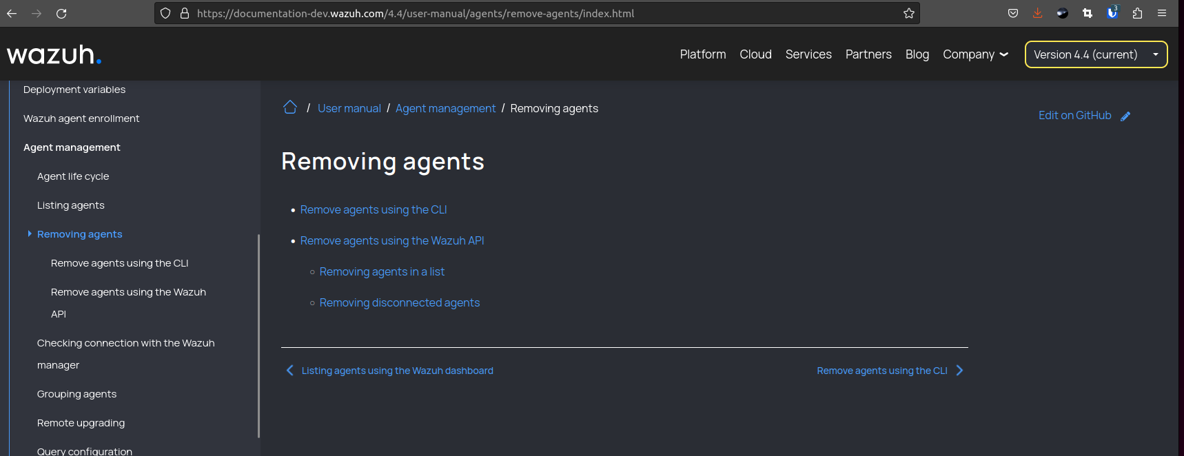 Add `monitord.delete_old_agents` internal configuration option to Removing agents section ...