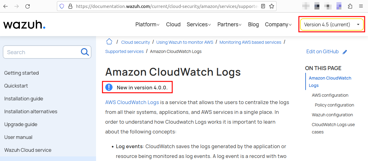 Remove Old `new In Version` Notices · Issue 6347 · Wazuhwazuh Documentation · Github