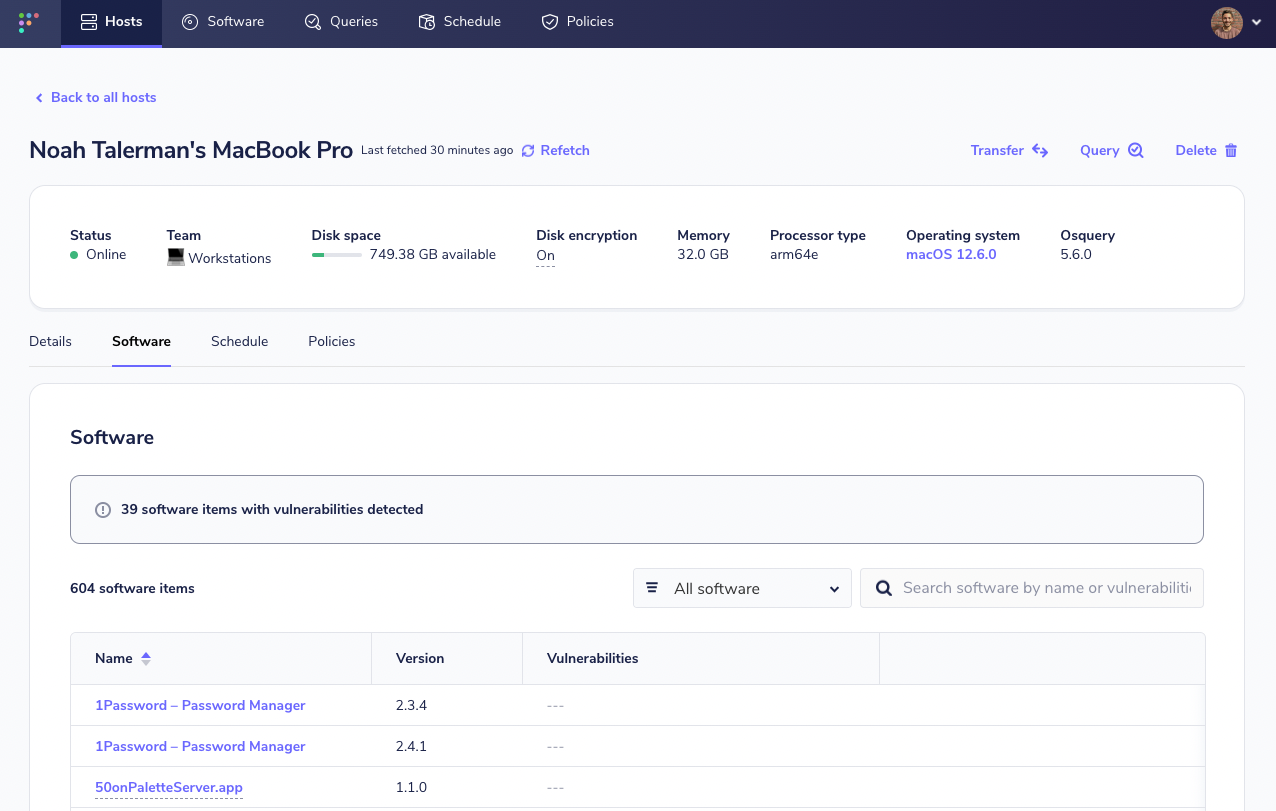 Add ability to export software to CSV · Issue #8672 · fleetdm/fleet · GitHub