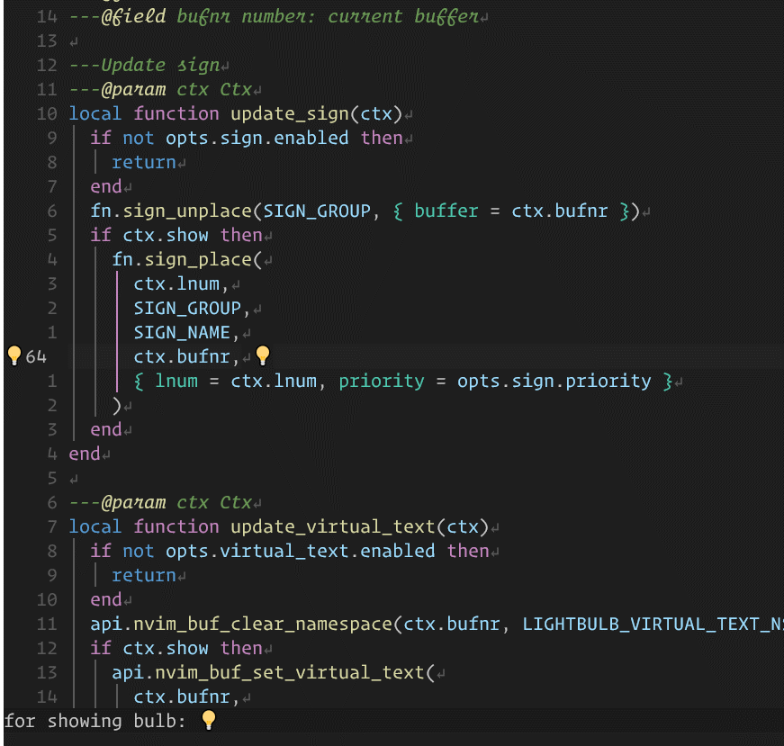 GitHub - xiyaowong/coc-lightbulb: VSCode 💡 for coc.nvim