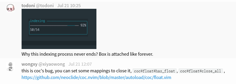 Stuck on "Initializing sumneko-lua" · Issue #27 · xiyaowong/coc-sumneko-lua · GitHub