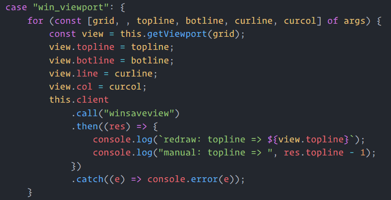 bug: ghost text in editor window when using vim search · Issue #1555 · vscode-neovim/vscode ...