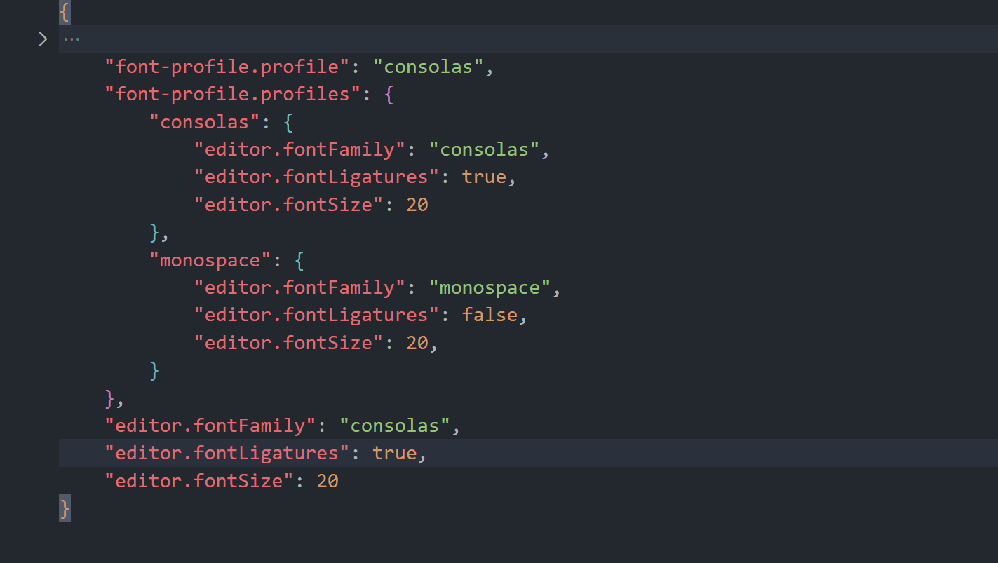 GitHub - xiyaowong/vscode-font-profile: A mini plugin used for managing ...