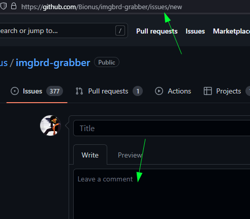 'Report an issue' should redirect to issues/new/choose · Issue #2734 · Bionus/imgbrd-grabber ...